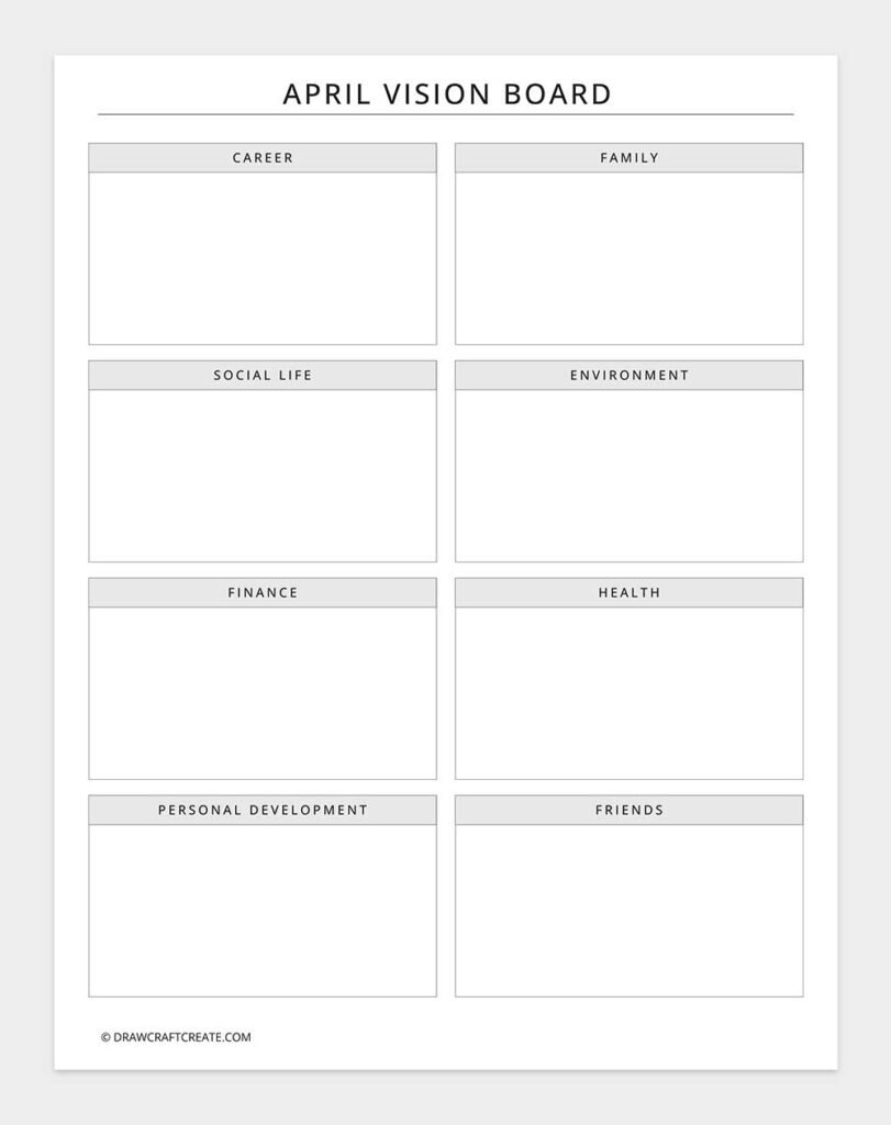 Free Printable April Planner 2026 (28 Pages) - Draw Craft Create